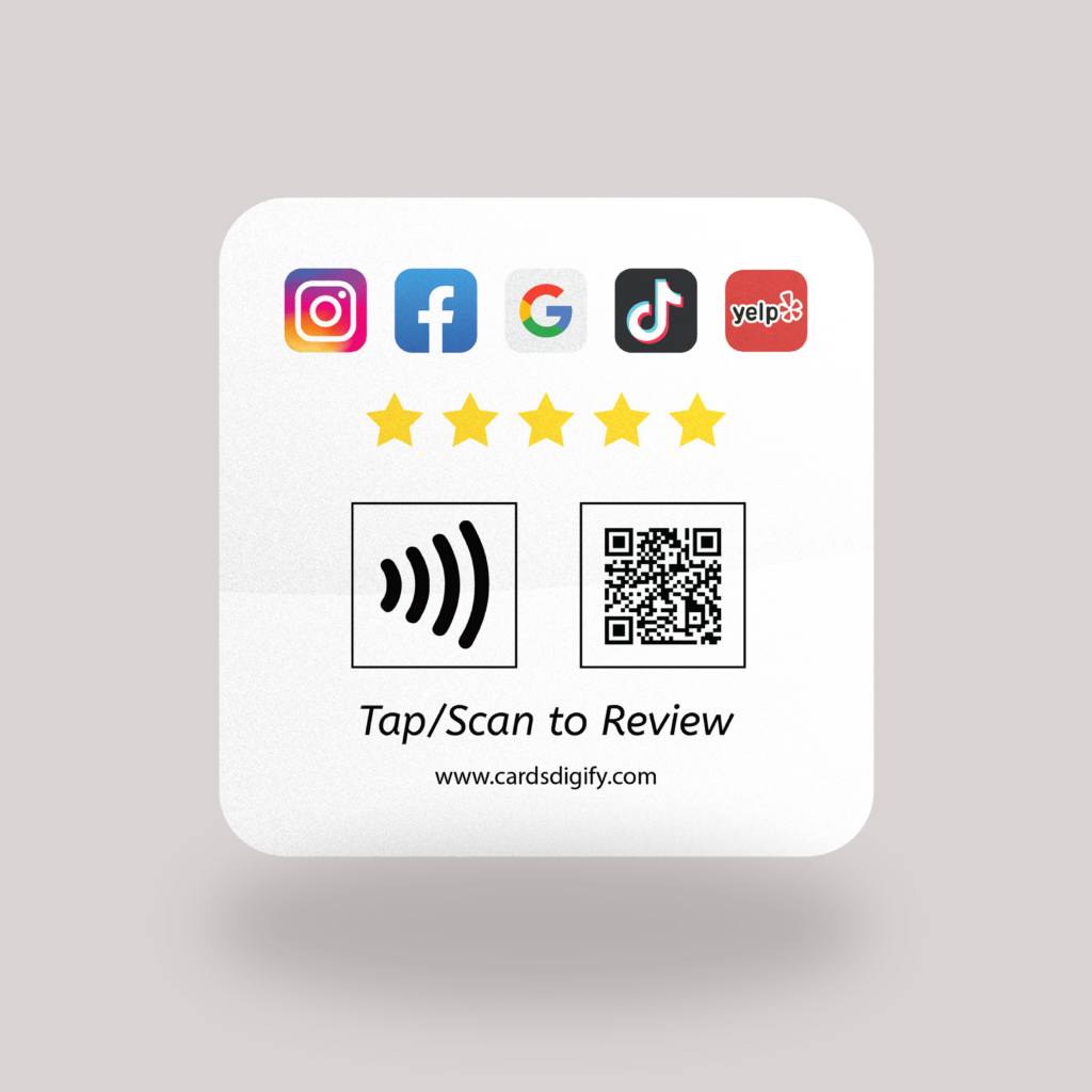 Multi Review Tile - Cards Digify